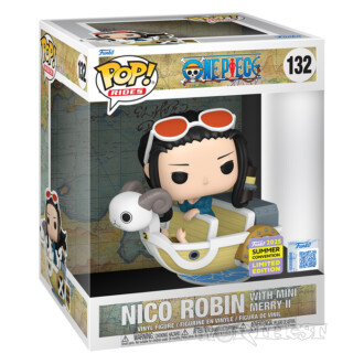 Фігурка Funko POP! Rides Deluxe One Piece Nico Robin with Mini Merry II ...