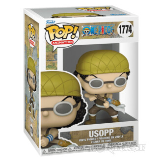 Фігурка Funko POP! One Piece Usopp with Rubber Band Ван-Піс Усопп 1774 ...